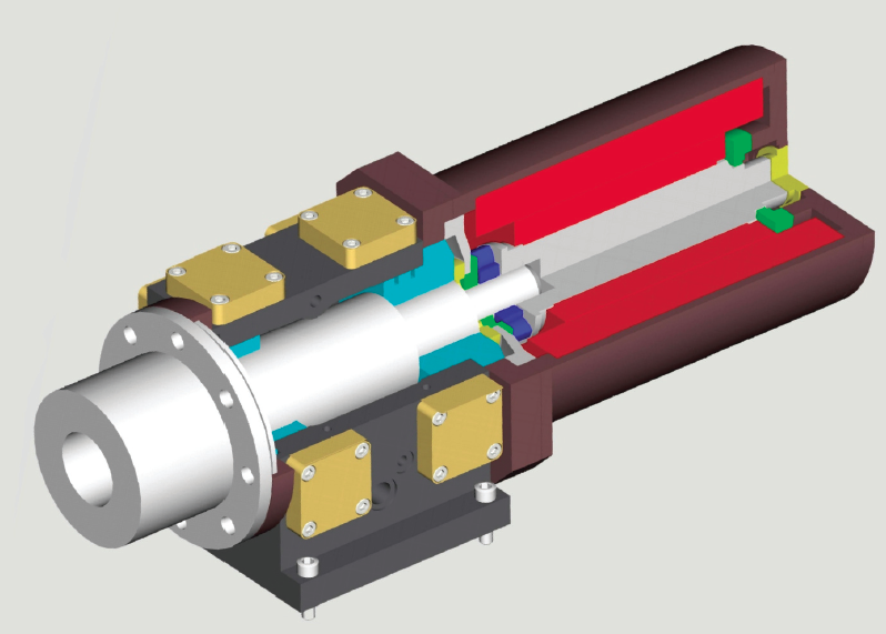 Hydrostatic Grinding Spindles with Integral Motors